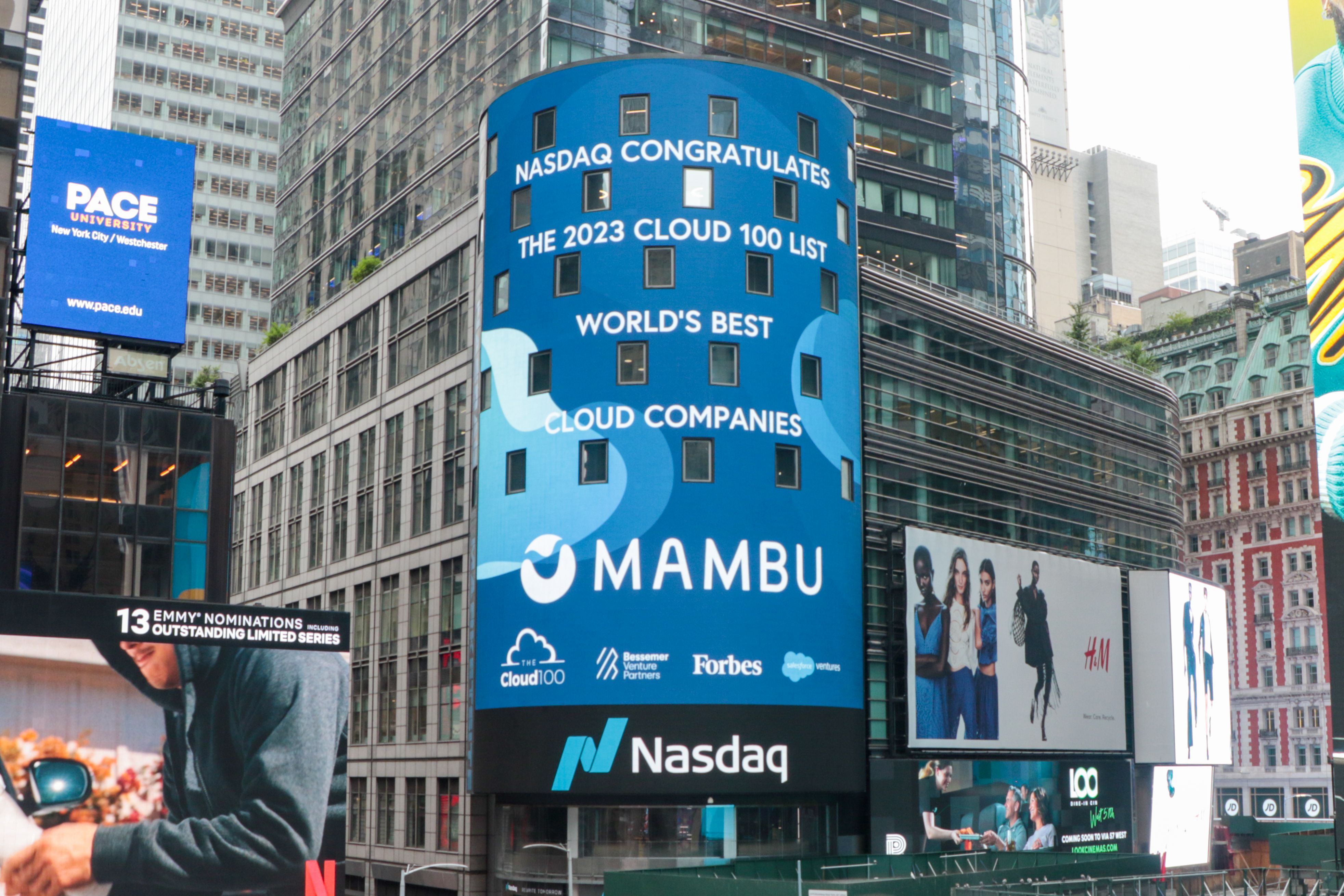 Mambu is named to the 2023 Forbes Cloud 100 | Cloud core banking platform | Mambu