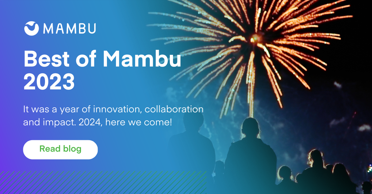 Our year in review: Mambu in 2023 | Cloud core banking platform | Mambu