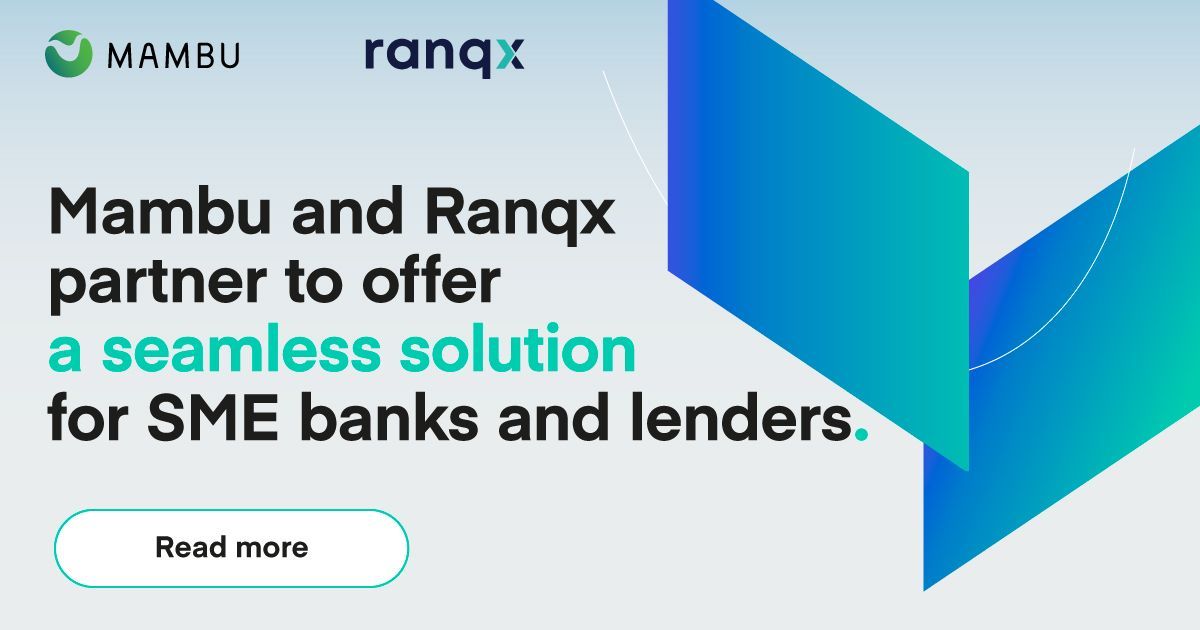 Mambu and Ranqx partner to offer solution for SME banks and lenders | Cloud core banking ...