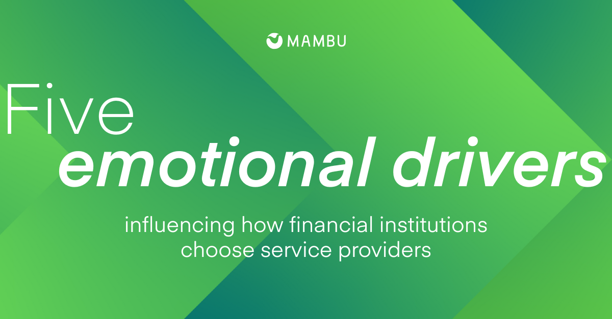 The top five emotional drivers when choosing a financial service ...