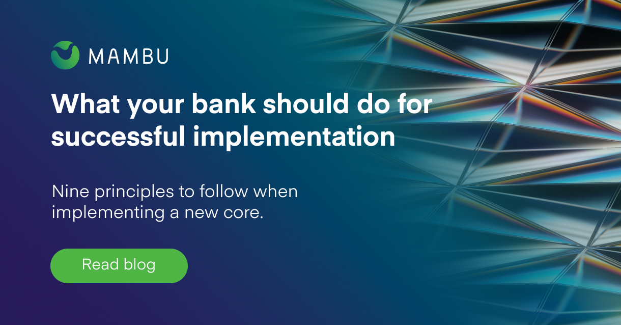 Transforming the core: what your bank should do for successful implementation | Cloud core ...