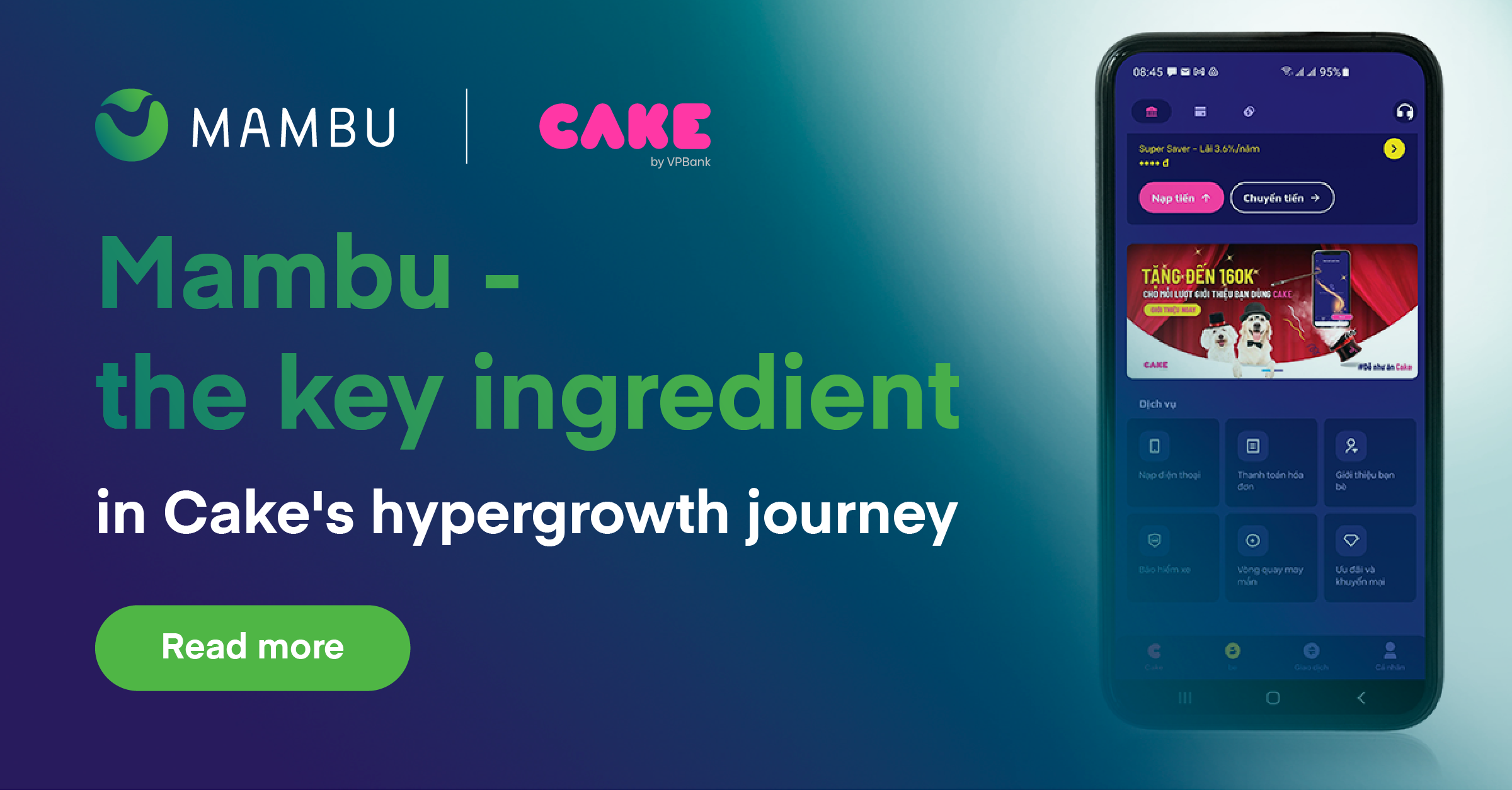 Mambu facilitates hypergrowth for Cake, dominates Asia Pacific cloud ...