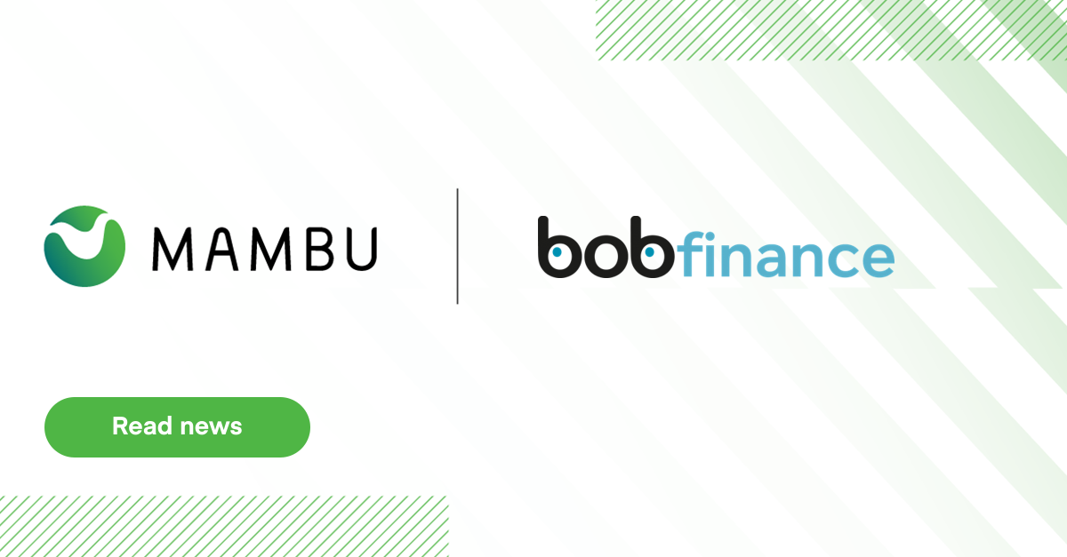 bob Finance launches consumer finance offering on Mambu | Cloud core ...