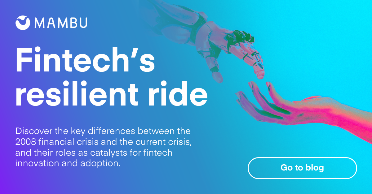 Fintech’s resilient ride | Mambu