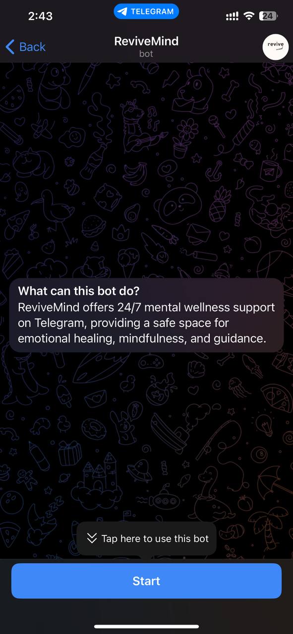 Revive Mind | Yared Tekile Portfolio