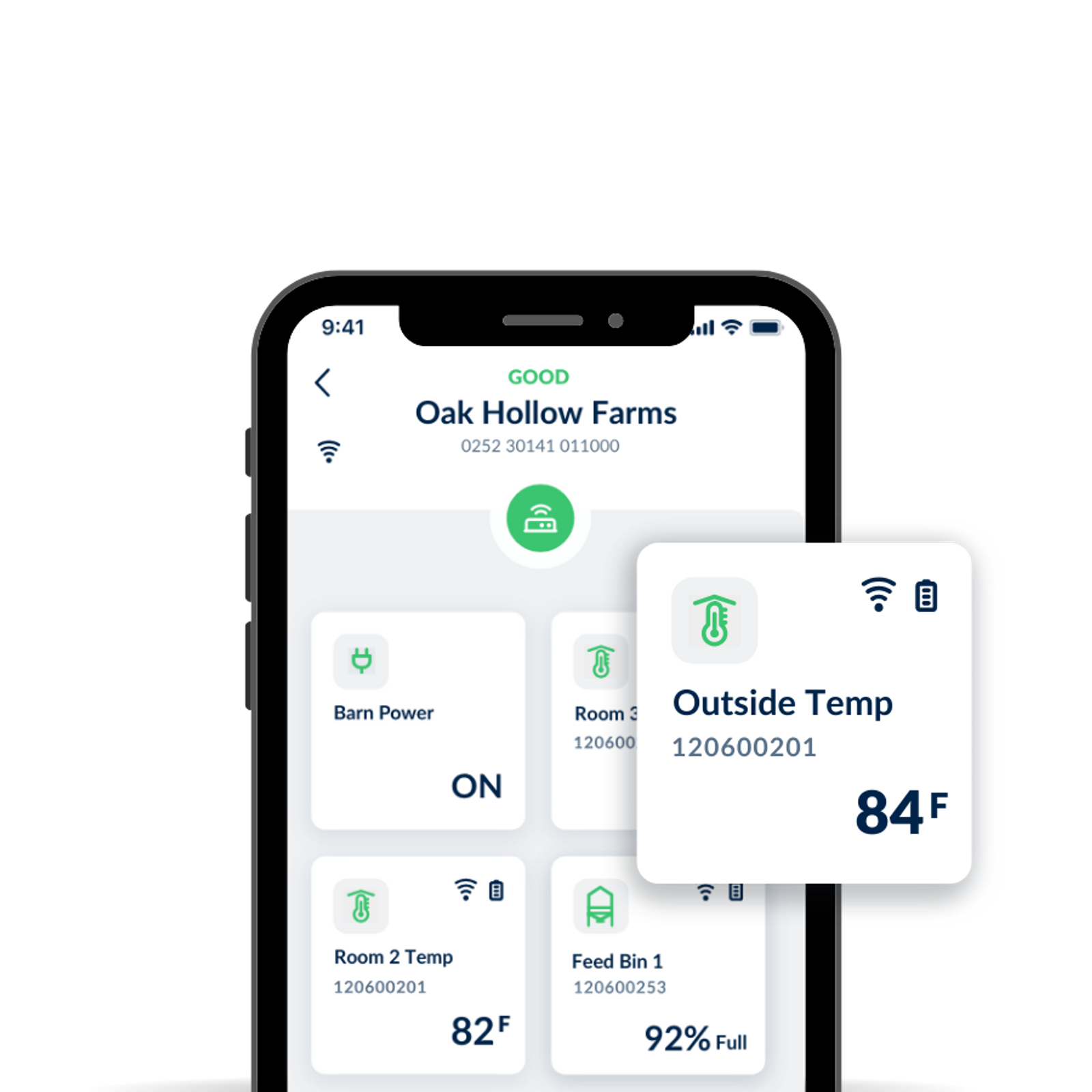Wireless Outdoor Temperature Sensor for Poultry & Hog Barns | BarnTools