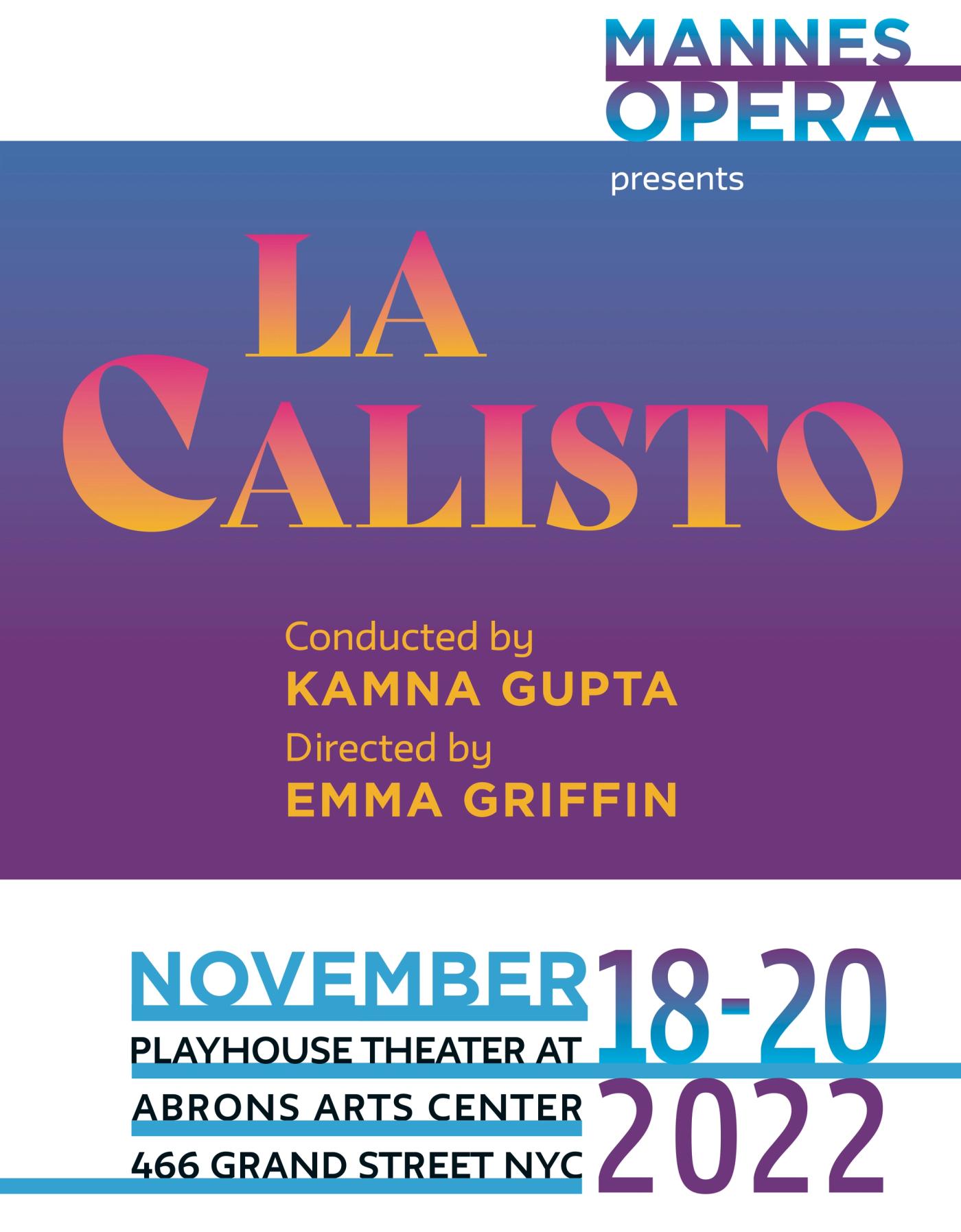 La Calisto | Abrons Arts Center
