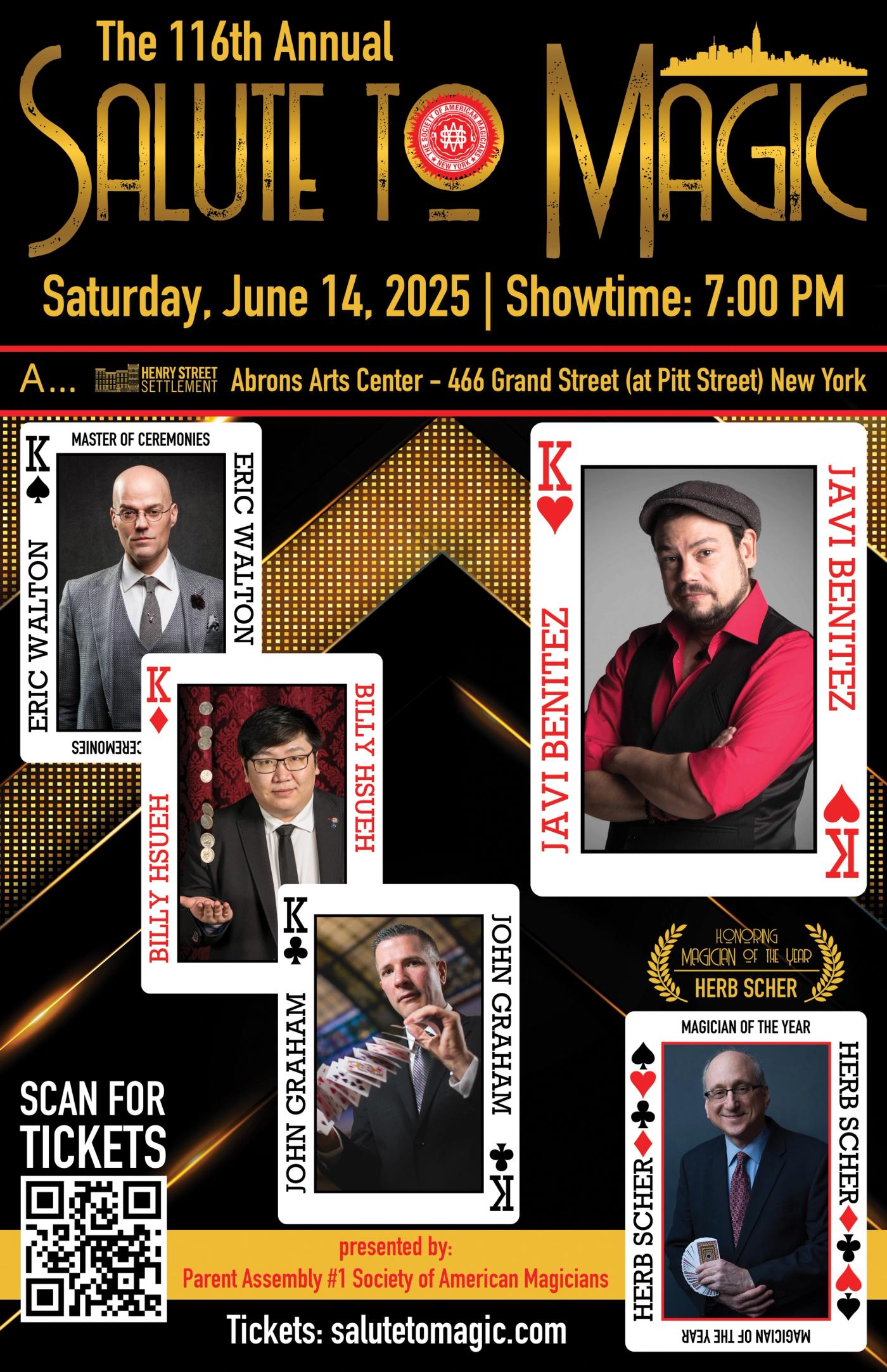 116th Salute to Magic Show! | Abrons Arts Center
