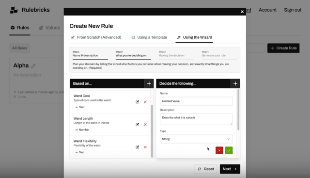 Generate rules with AI – Rulebricks