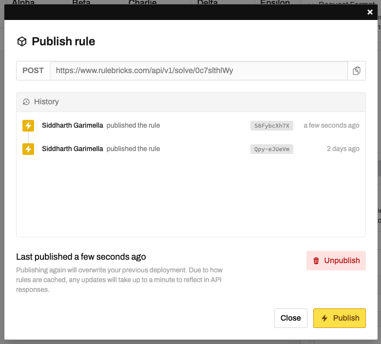Reactive Rule Flows – Rulebricks