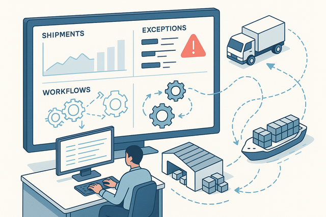 From Visibility to Action: Automating Exception Handling in Logistics ...
