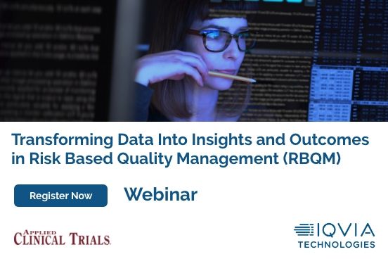 Transforming Data Into Insights and Outcomes in Risk Based Quality ...