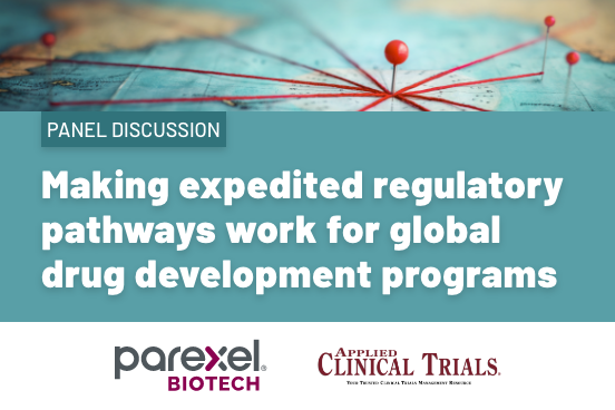 Making expedited regulatory pathways work for global drug development ...