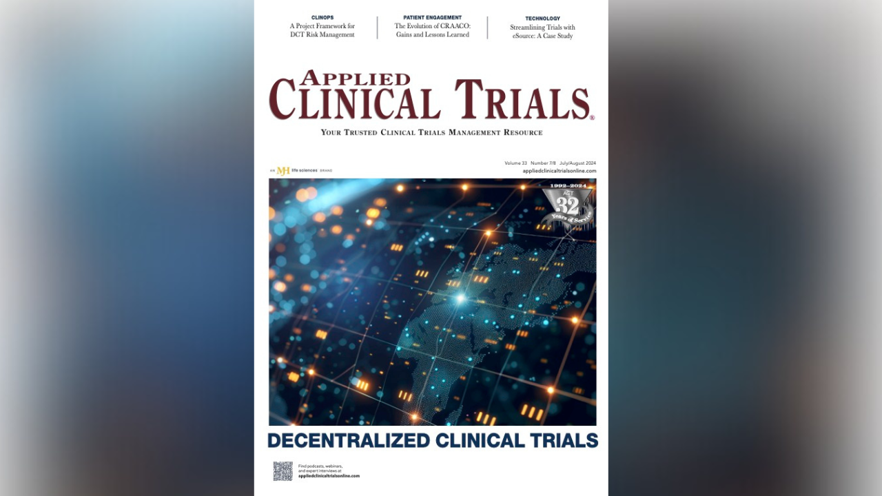 Applied Clinical Trials July/August 2024 Issue (PDF)