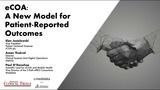 eCOA: A New Model for Patient-Reported Outcomes