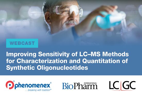 Improving Sensitivity of LC-MS Methods for Characterization and Quantitation of Synthetic ...