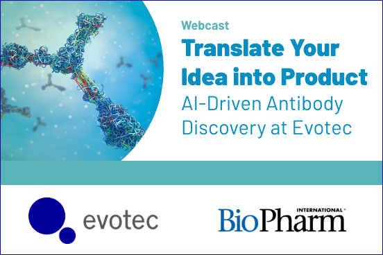 Translate your idea into product: AI-driven antibody discovery at Evotec