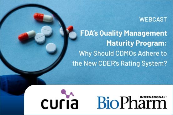 FDA's Quality Management Maturity Program: Why Should CDMOs Adhere to ...