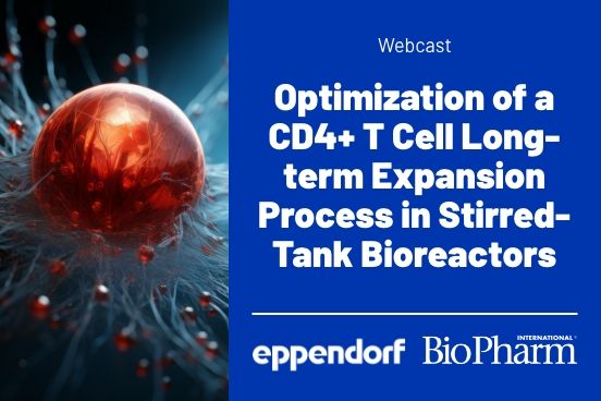 Optimization of a CD4+ T Cell Long-term Expansion Process in Stirred ...