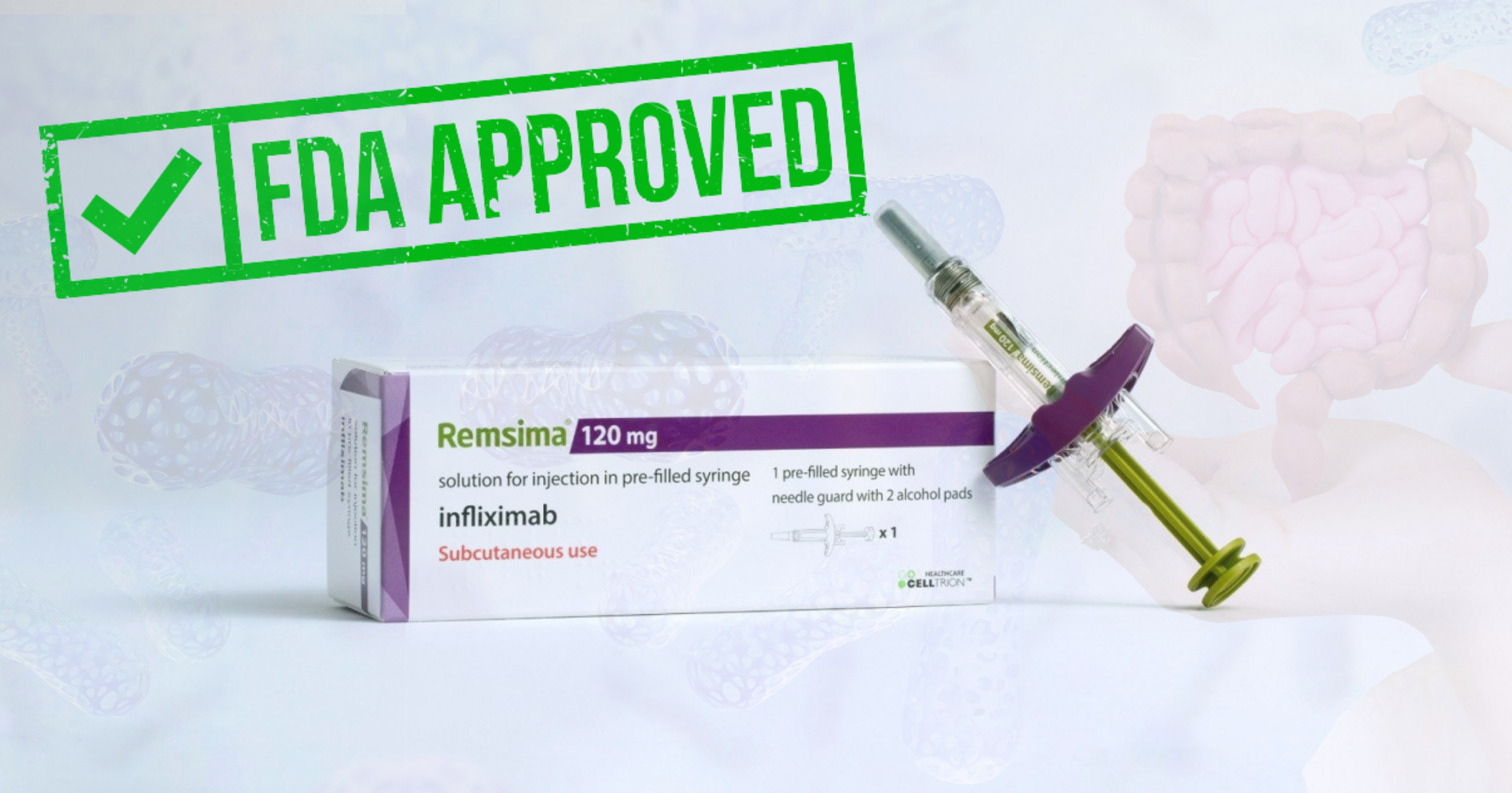 FDA Approves First Subcutaneous Infliximab Product
