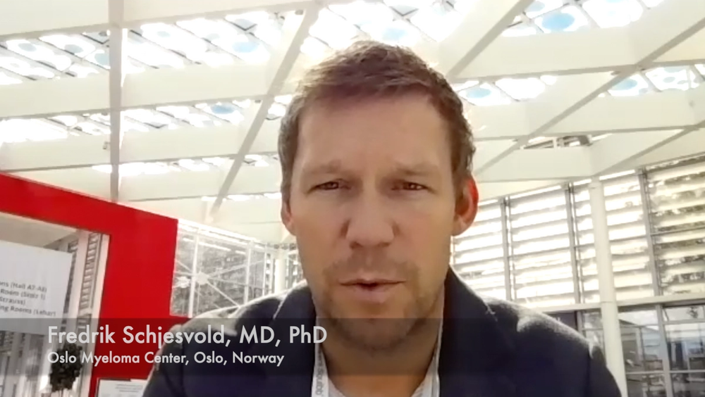 Fredrik Schjesvold, MD, PhD, Discusses the Potential of Minimal Residual Disease –Directed ...