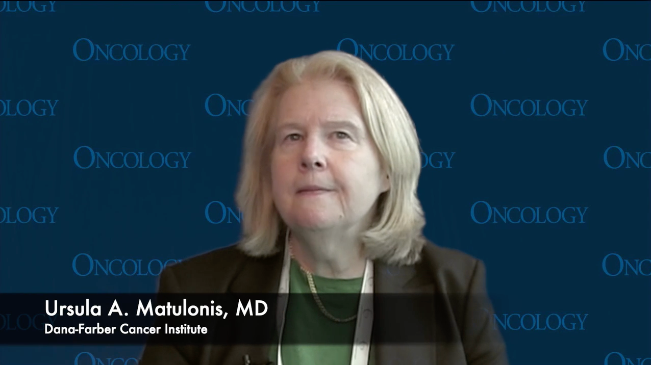 Ursula A. Matulonis, MD, on Key Findings With Mirvetuximab Soravtansine ...