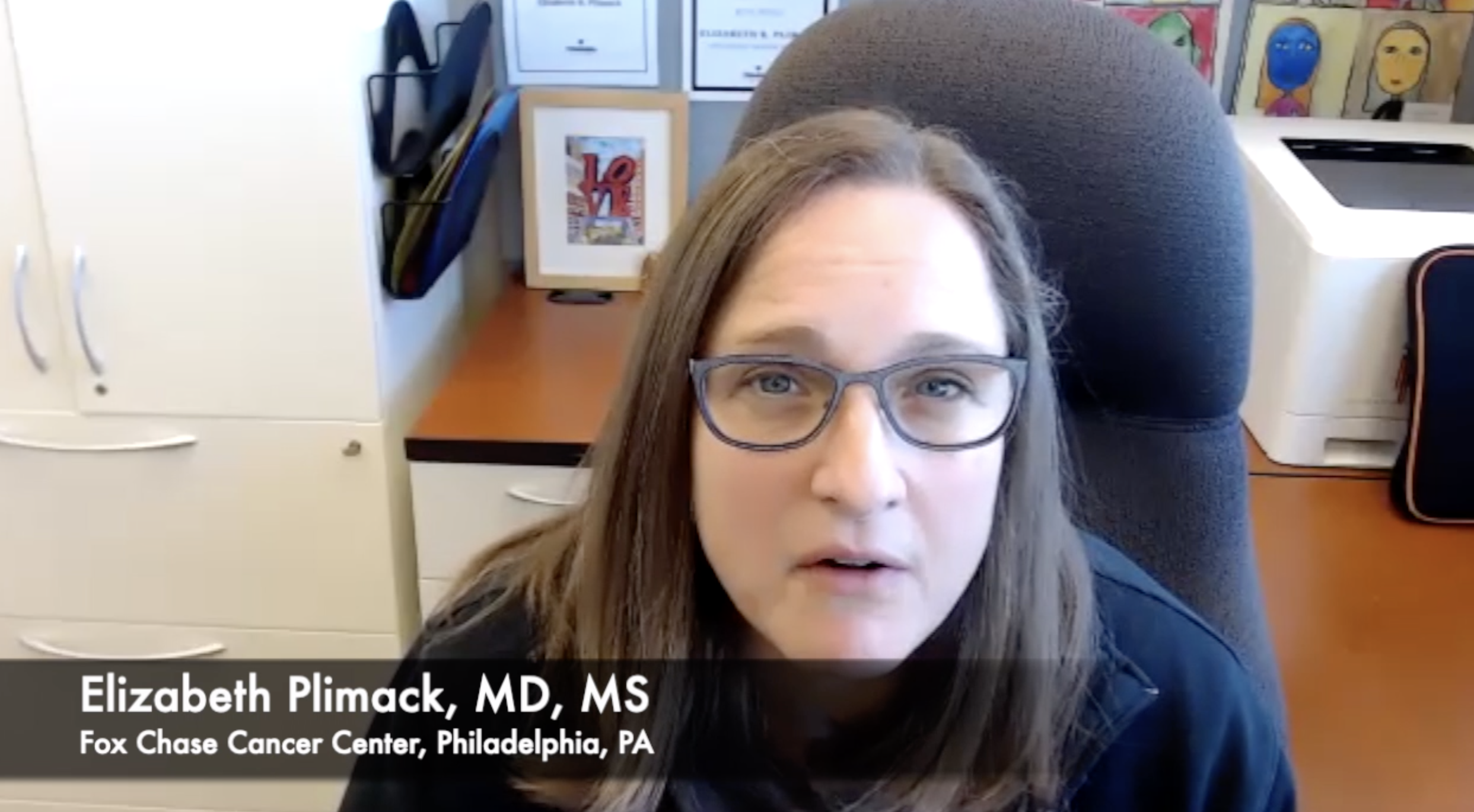 Elizabeth Plimack, MD, MS, Talks Risk Categories in KEYNOTE-426 Trial ...