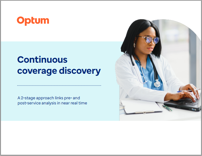 Streamline eligibility verification with continuous coverage discovery ...