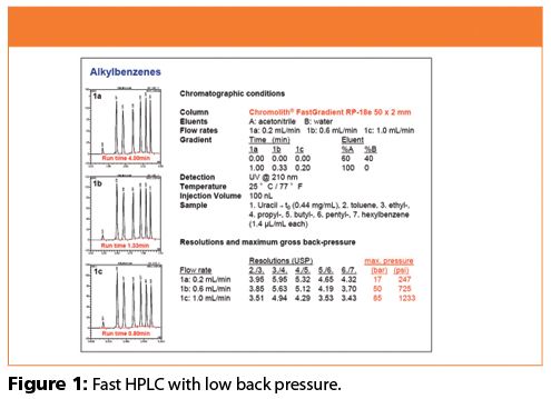 Applications on a New Silica Monolithic 2 mm I.D. HPLC Column