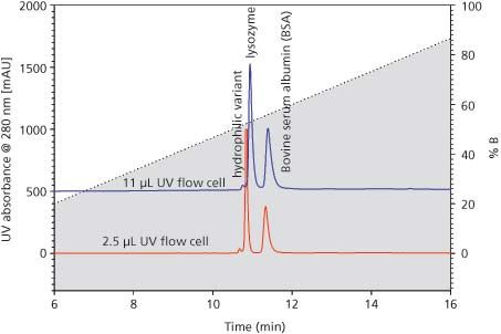 Influence of UHPLC Detector Cell Volume on Reversed-Phase Separations ...
