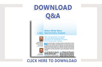 Native Mode Mass Spectrometry Analysis