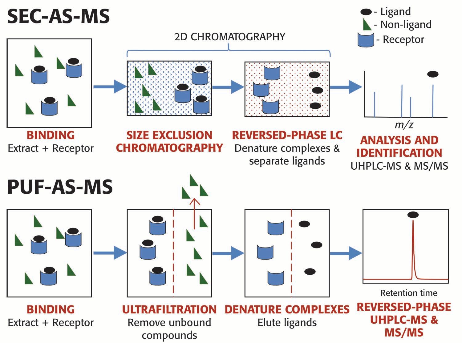 Affinity Selection Mass Spectrometry Defining The Bioactive Compounds