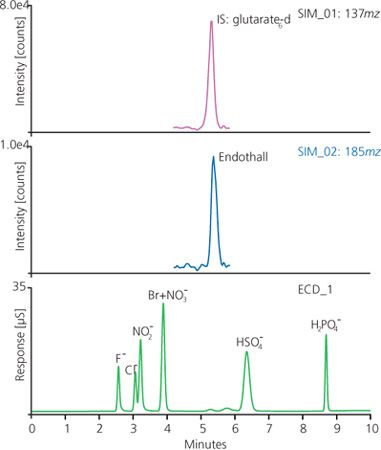 Direct Determination of Endothall in Water Samples by IC–MS
