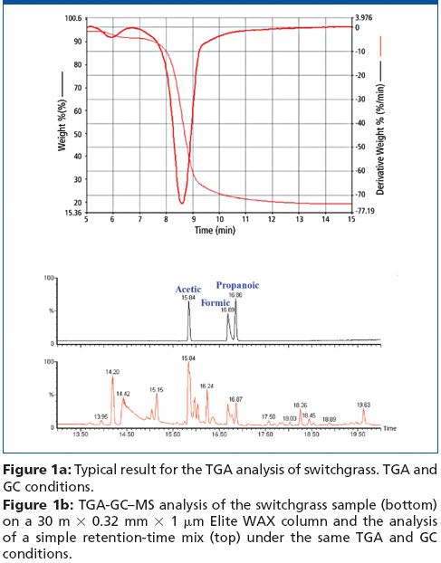 The Qualitative Analysis of Evolved Gases in Thermogravimetry by Gas ...