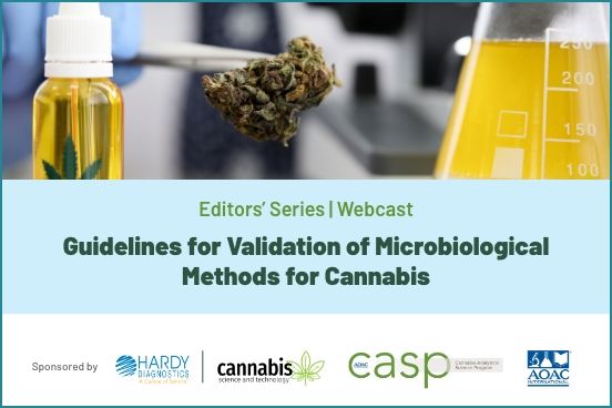 Guidelines for Validation of Microbiological Methods for Cannabis