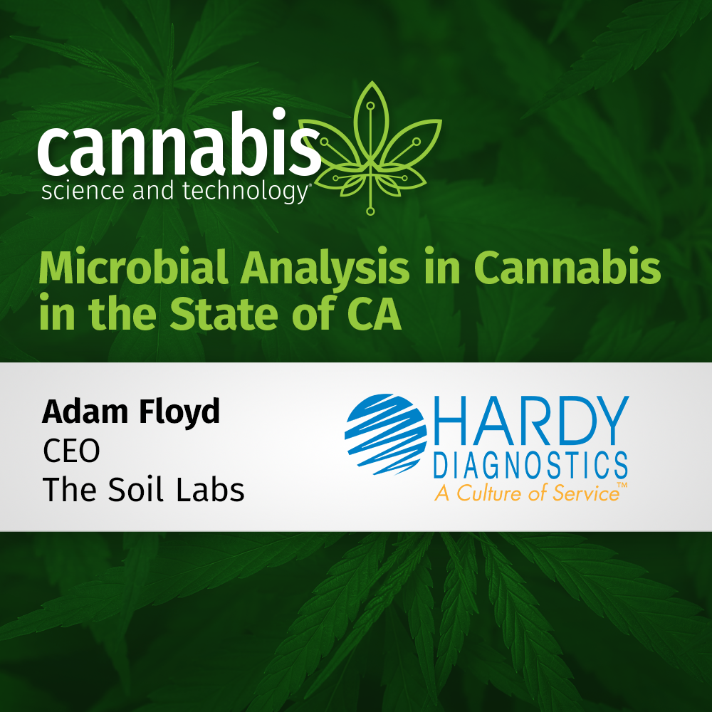 Microbial Analysis in Cannabis in the State of CA | Cannabis Science ...