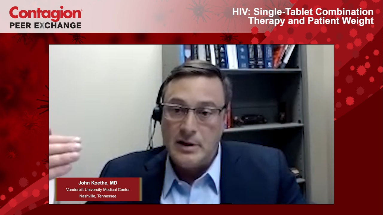 HIV: Single-Tablet Combination Therapy and Patient Weight