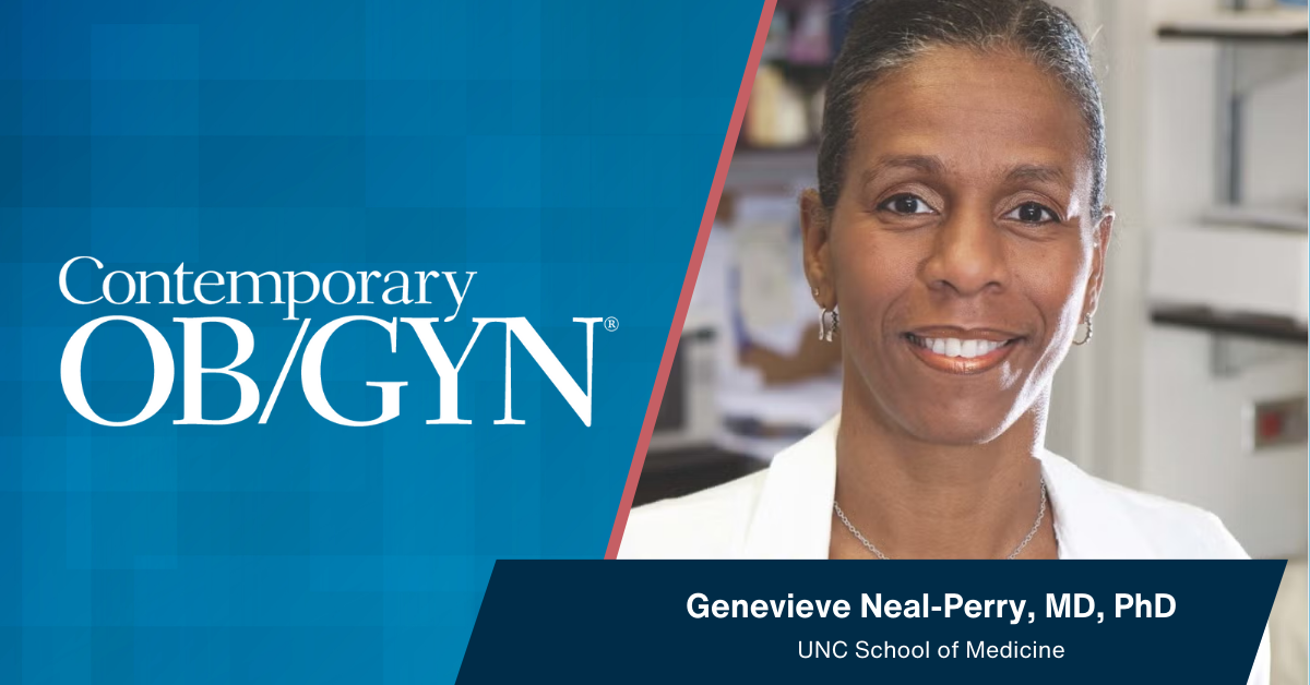 Genevieve Neal-Perry, MD, PhD, discusses new nonhormonal treatments for ...