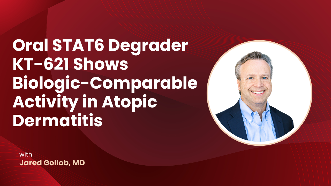 Oral STAT6 Degrader KT-621 Shows Biologic-Comparable Activity in Atopic ...