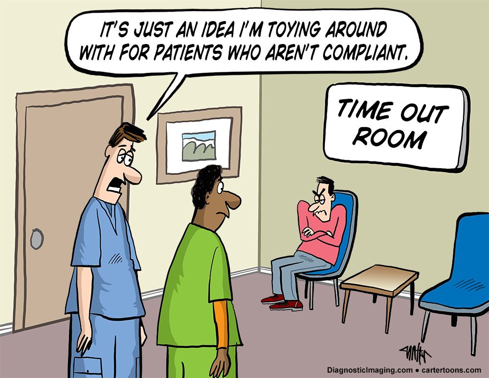 Radiology Comic: The Timeout Room | Diagnostic Imaging