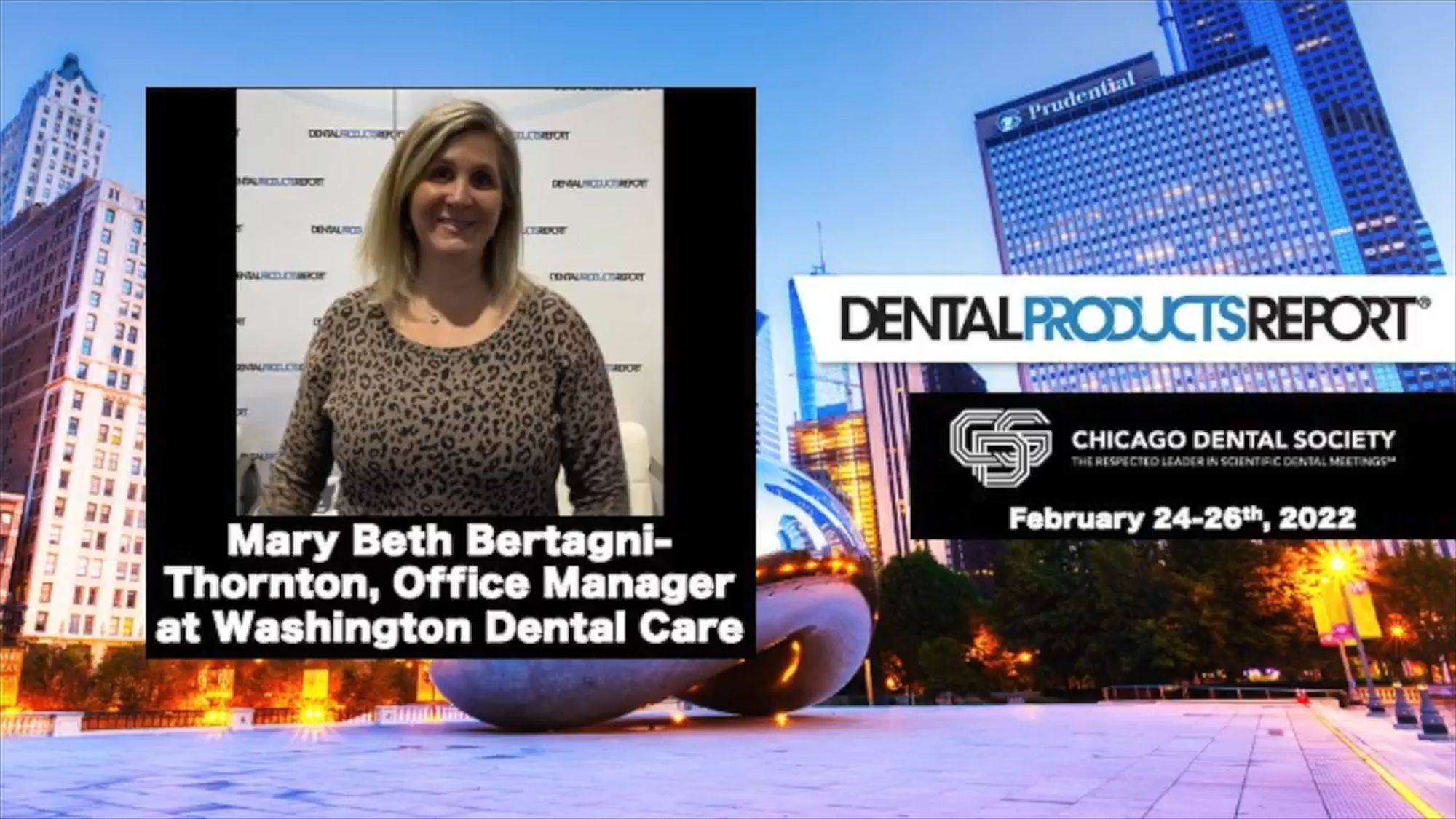 2022 Chicago Dental Society Midwinter Meeting, Interview with Mary Beth ...