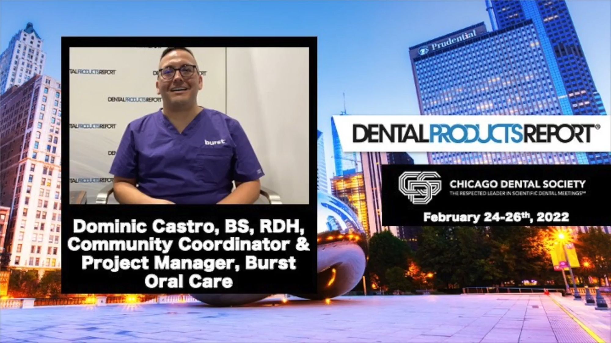 2022 Chicago Dental Society Midwinter Meeting, Interview with Dominic ...