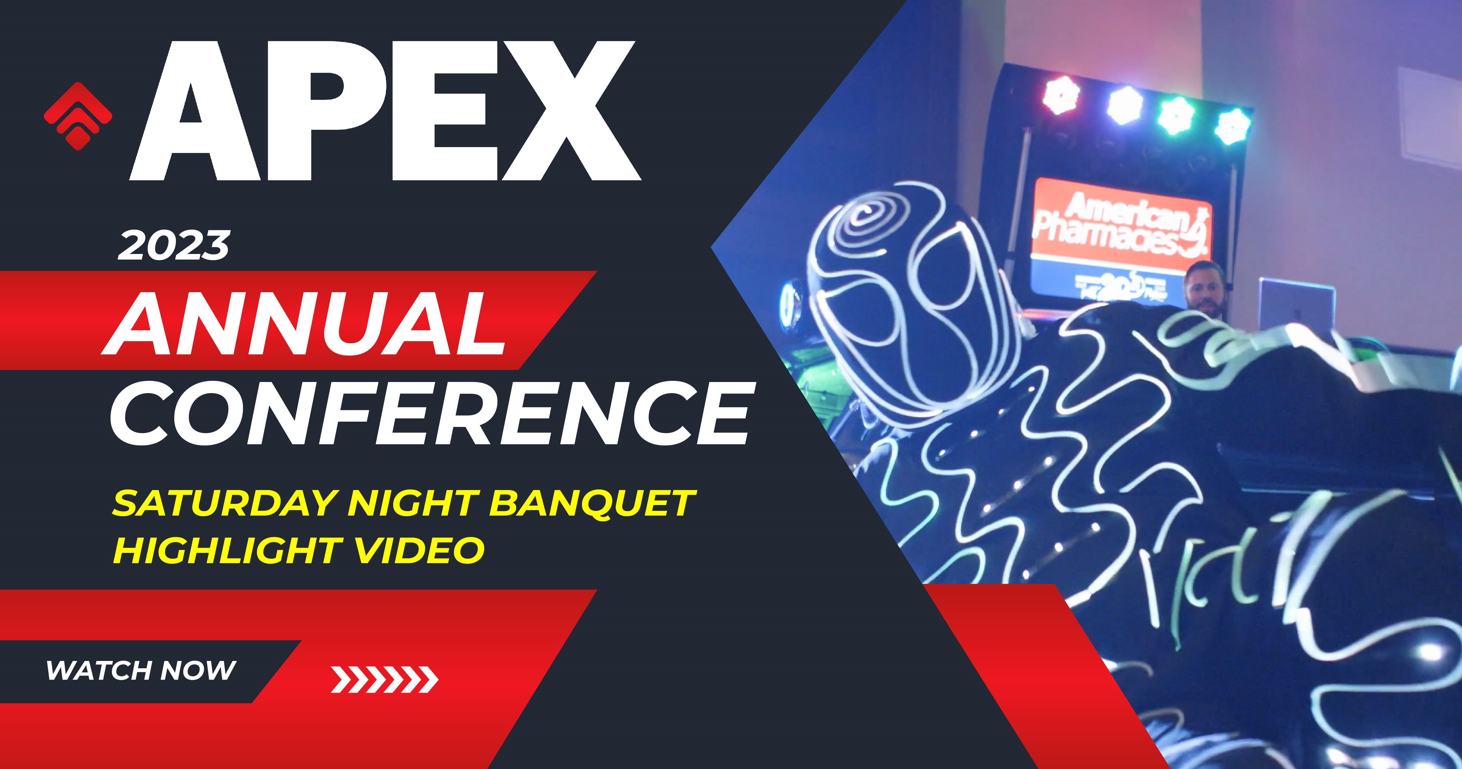 Highlights from APEX 2023 Saturday Night Banquet