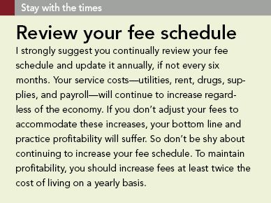 Good fees, bad fees