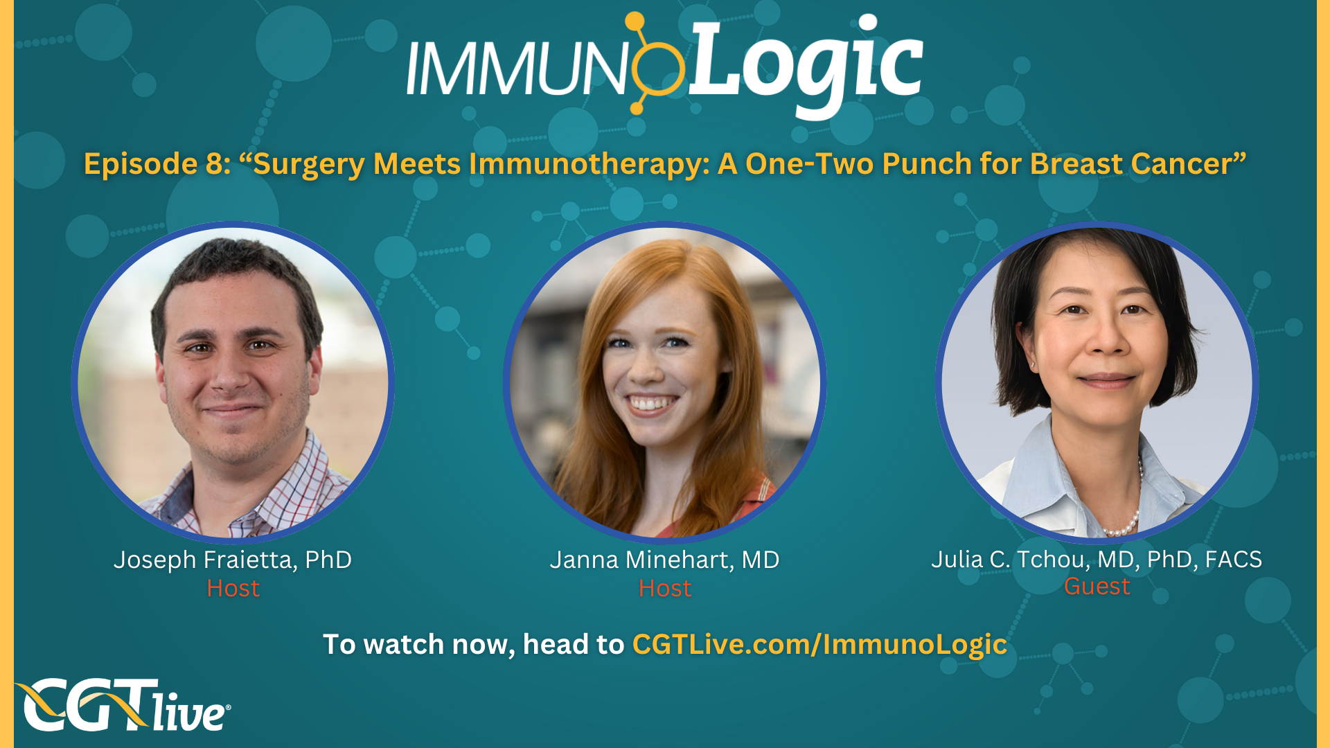 ImmunoLogic, Episode 8: "Surgery Meets Immunotherapy: A One-Two Punch ...