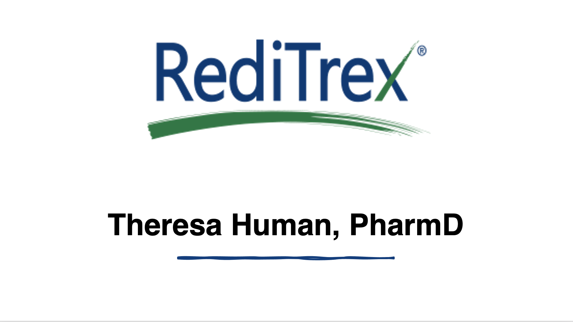 RediTrex: Innovative Subcutaneous Injection Administration of Methotrexate