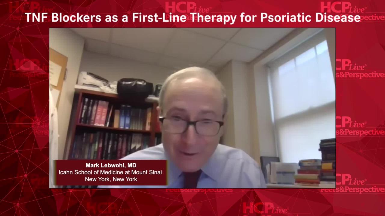 TNF Blockers as First-Line Therapy for Psoriatic Disease | HCPLive ...