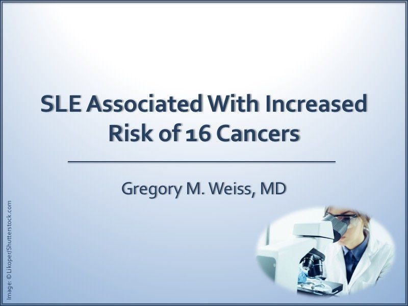 SLE Associated With Increased Risk of 16 Cancers