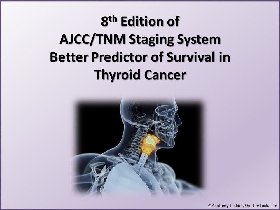 Updated AJCC/TNM Staging Better Predictor of Survival in Thyroid Cancer