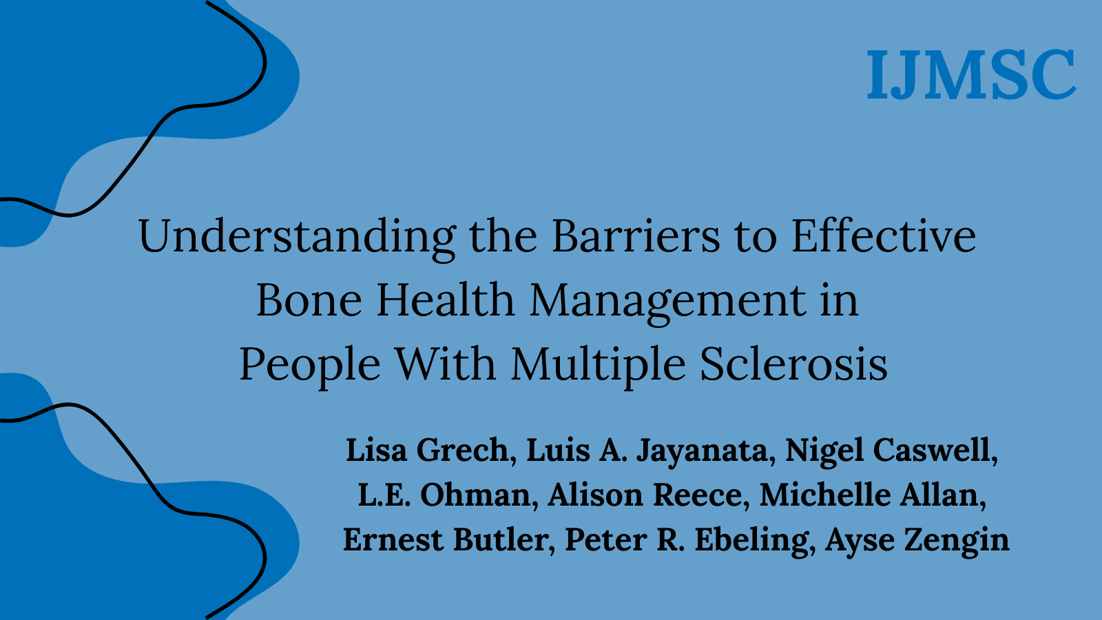 Understanding the Barriers to Effective Bone Health Management in ...